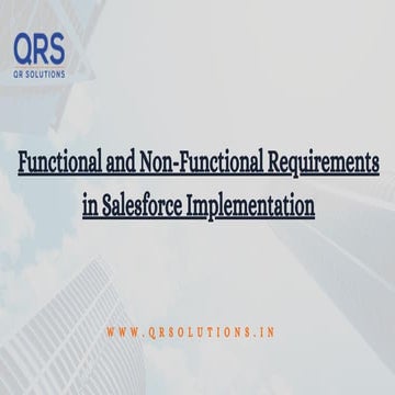 Functional and NonFunctional Requirements | PDF