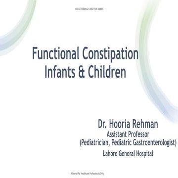 Functional Constipation Infants & Children,nestle.pptx