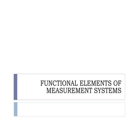 Functional elements (1) | PPT