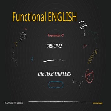 Functional English Rules of English World | PPTX