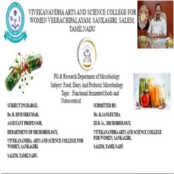 Functional fermented foods and Nutraceutical.pptx
