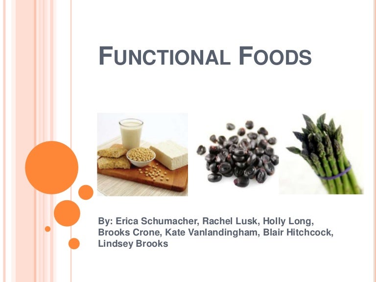 Functional foods