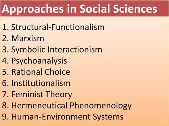 Structural functionalism | PPT