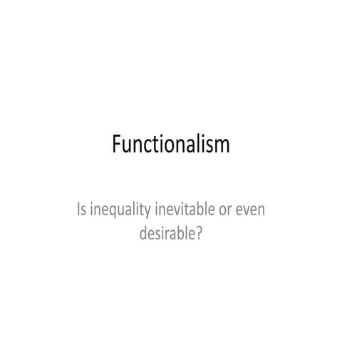 Functionalism2 | PPTX