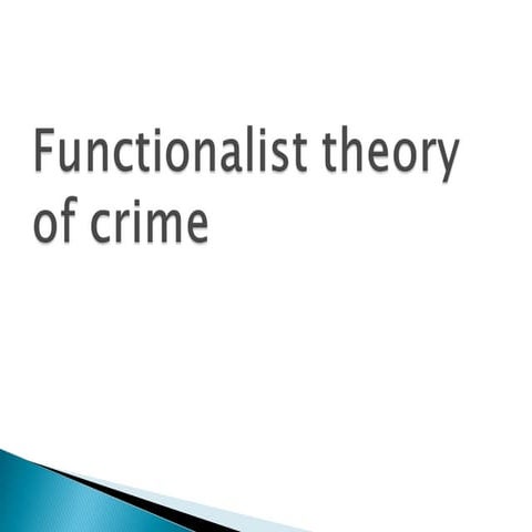 Functionalist Theory | PPT