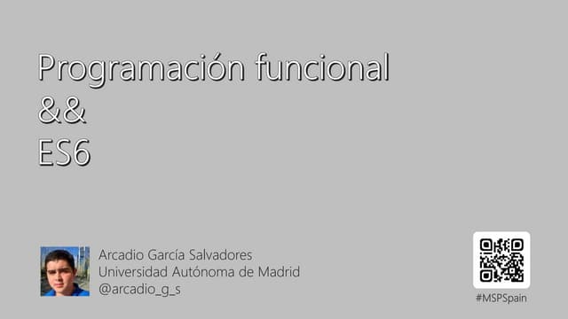 Functional Js Es6pptx
