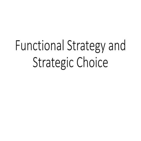 Functional Strategy-WPS Office.pptx