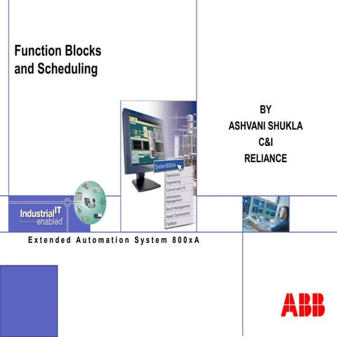 Function blocks and scheduling | PPT | Operating Systems | Computer Software and Applications