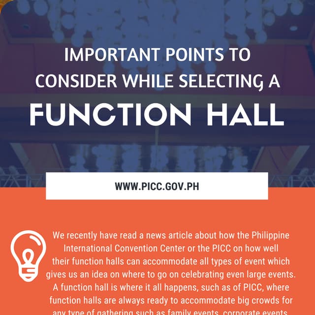 PICC Ideal Corporate Meeting Venues | PDF