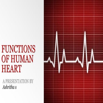 Structure and function of heart by Shashank Bandre Class 10 CBSE | PPTX