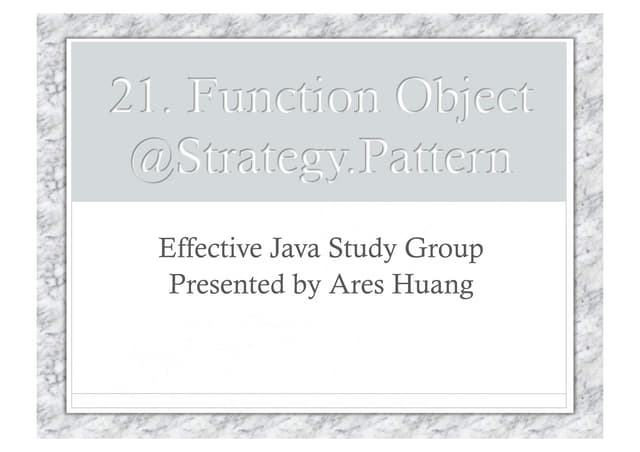 Function Object Ppt 8878