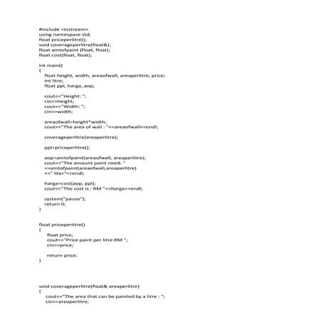 Function paint | DOCX