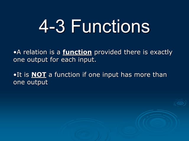 PPt on Functions | PPT