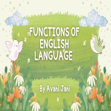 Functions of the English Language Grammer.pdf