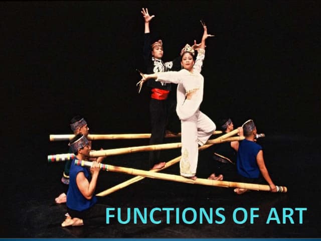 Functions of art | PPTX