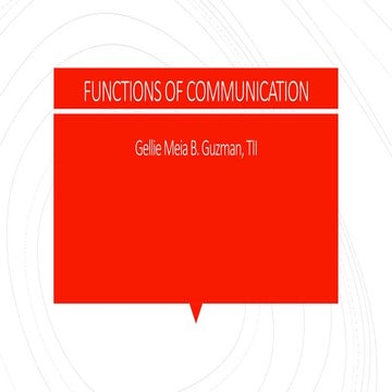 FUNCTIONS OF COMMUNICATION.pptx