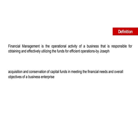 Functions of finance manager | PPTX