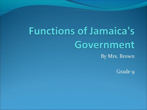 Elections in the Commonwealth Caribbean | PPT