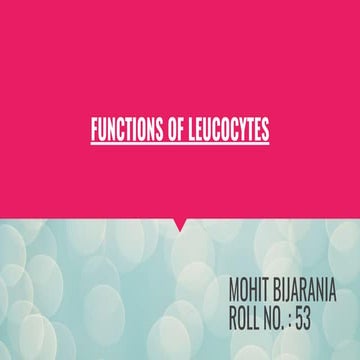 FUNCTIONS OF LEUCOCYTES.pdf