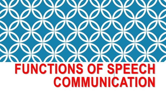 Circle of communication and function | PPT