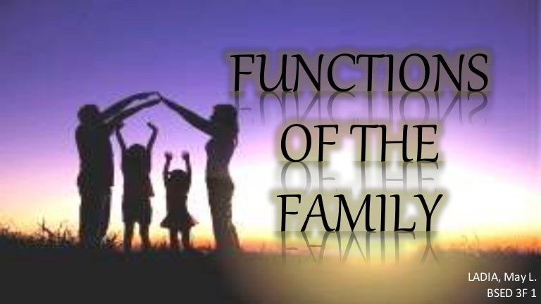 Functions Of The Family functions-of-the-family