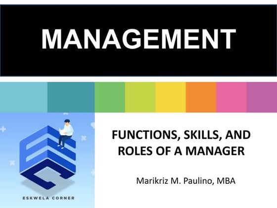 Functional Areas of Management | PPT
