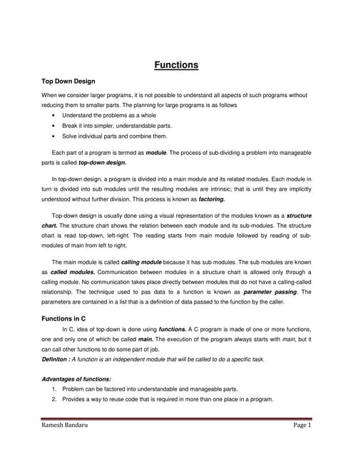 Functions In R Programming Languagepdf 2468