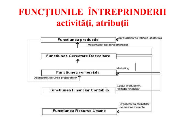 Functiunile întreprinderii Clasa A 9a Dd Ppt