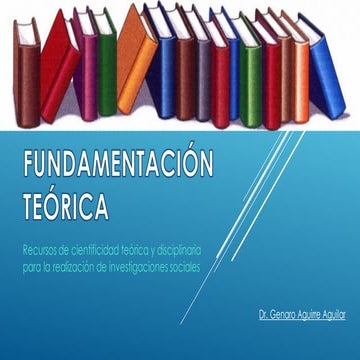 Fundamentación teórica | PPT