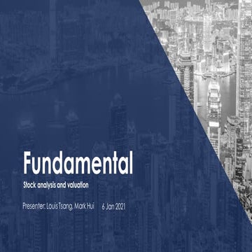 Fundamental - training session 2 | PPT