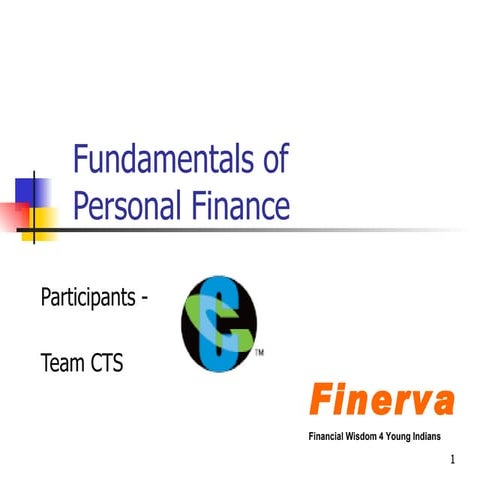 Fundamental Of Personal Finance | PPT