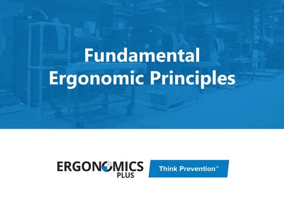 Ergonomics plus
