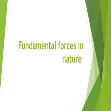 The Fundamental forces operating in nature.pptx
