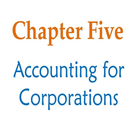 Financial Accounting chp 11 | PPTX