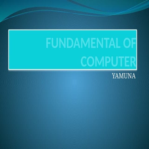 FUNDAMENTAL OF COMPUTER-2 EDUCATION.pptx