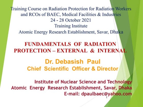 L 15 radiation shielding principles. ppt | PPT