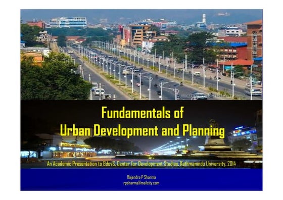 Urban planning concept,principles and elementes | PDF | Developmental ...