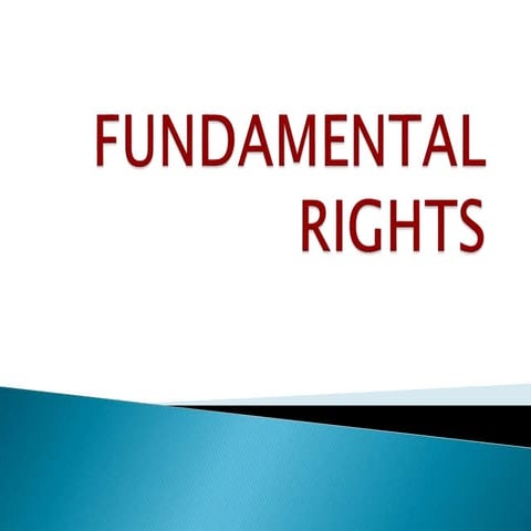 Fundamental rights | PPTX
