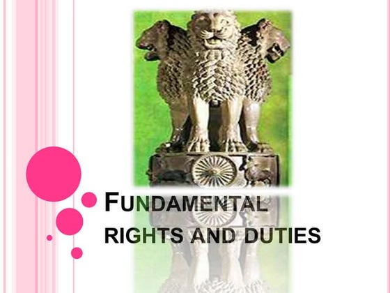Indian constitution and Fundamental rights and Fundamental Duties.pptx