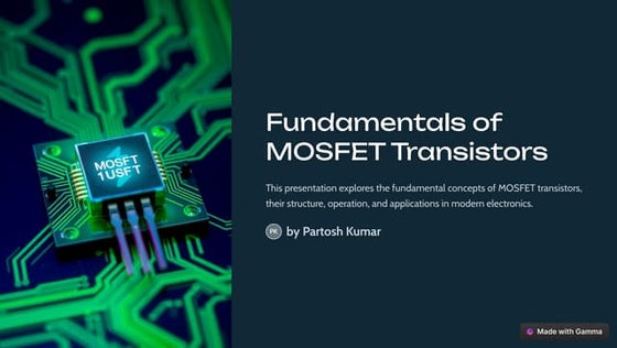 MOSFET.docx power electronics | PDF