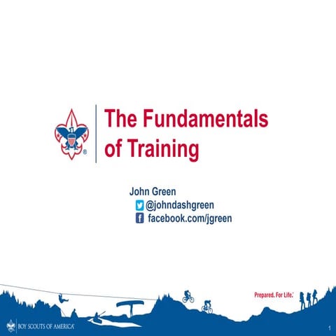 The Fundamentals of Training | PPTX