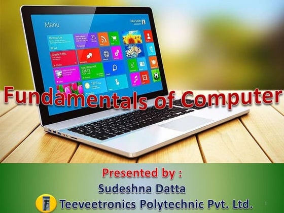 Computer system an overview | PPT