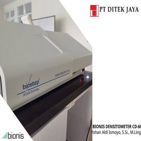 Comprehensive Overview of BIONIS Densitometer CD-60 and Chromatography ...