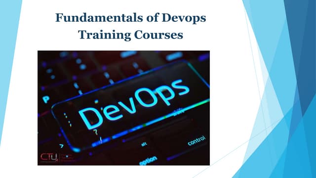 Fundamentals Of Devops Training Courses Ppt