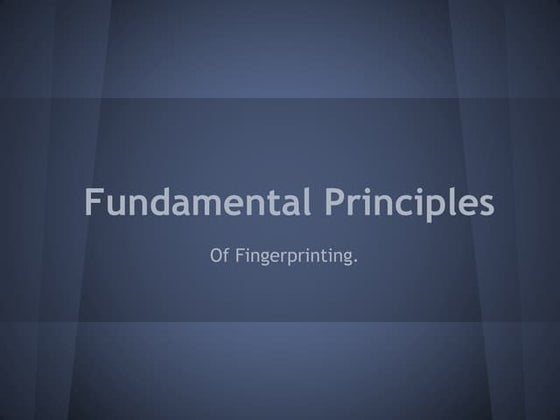 Poroscopy and edgeoscopy | PPTX