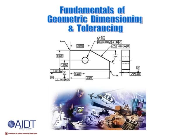 Introduction to Geometric Dimensioning and Tolerancing (GD&T) | PPT