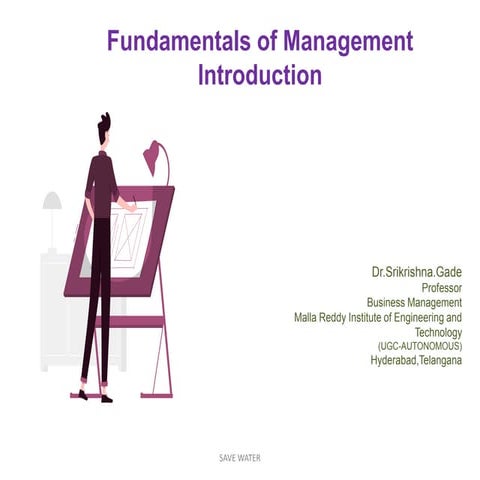 Fundamentals of management part-1 | PPT