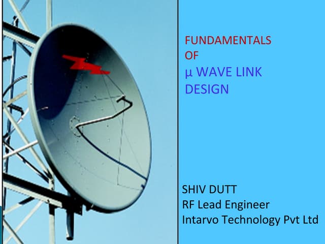 Terrestrial Microwave Link Design | PDF