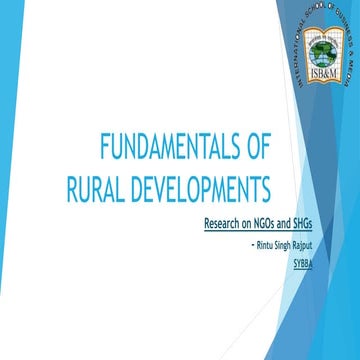 FUNDAMENTALS OF RURAL DEVELOPMENTS Rintu Rajput.pptx