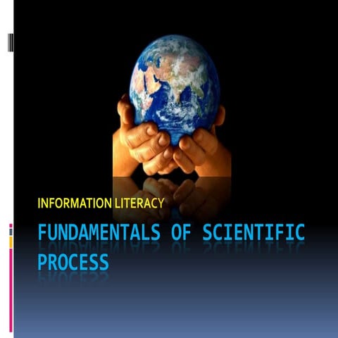 Fundamentals of Scientific Process | PPT